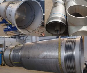 Metal expansion joints in pipe pieces DN1200 – TComp